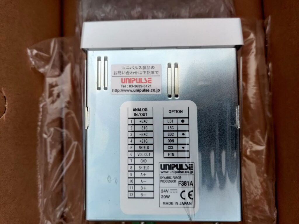 UNIPULSE F381A-LDI-SDC-CCL Dynamic Force Sensor – Lone Star Supply