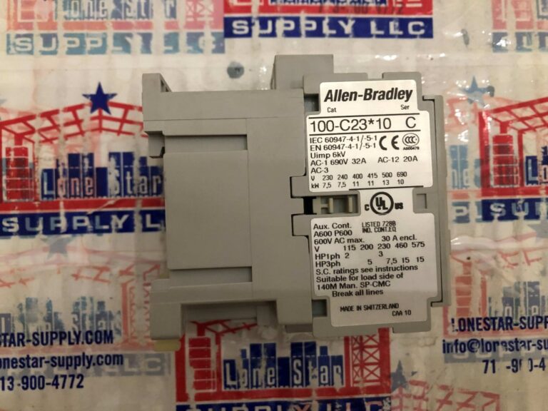 Allen Bradley 100-C23D10 Contactor – Lone Star Supply