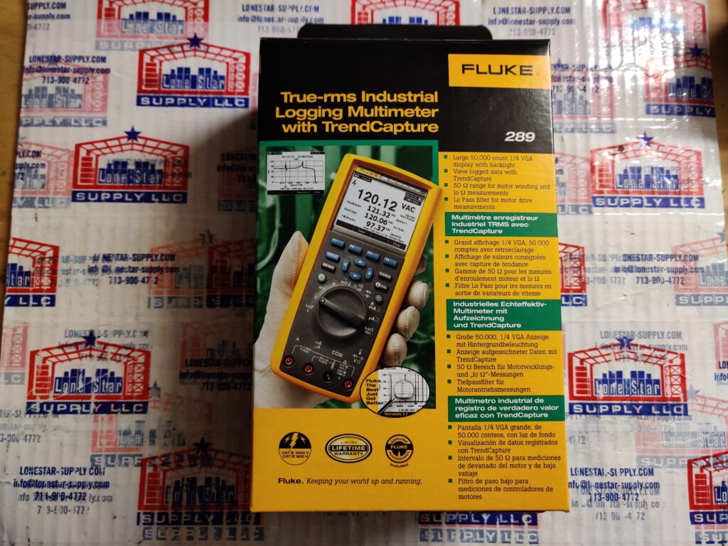 FLUKE 289 True-rms industrial logging multimeter – Lone Star Supply