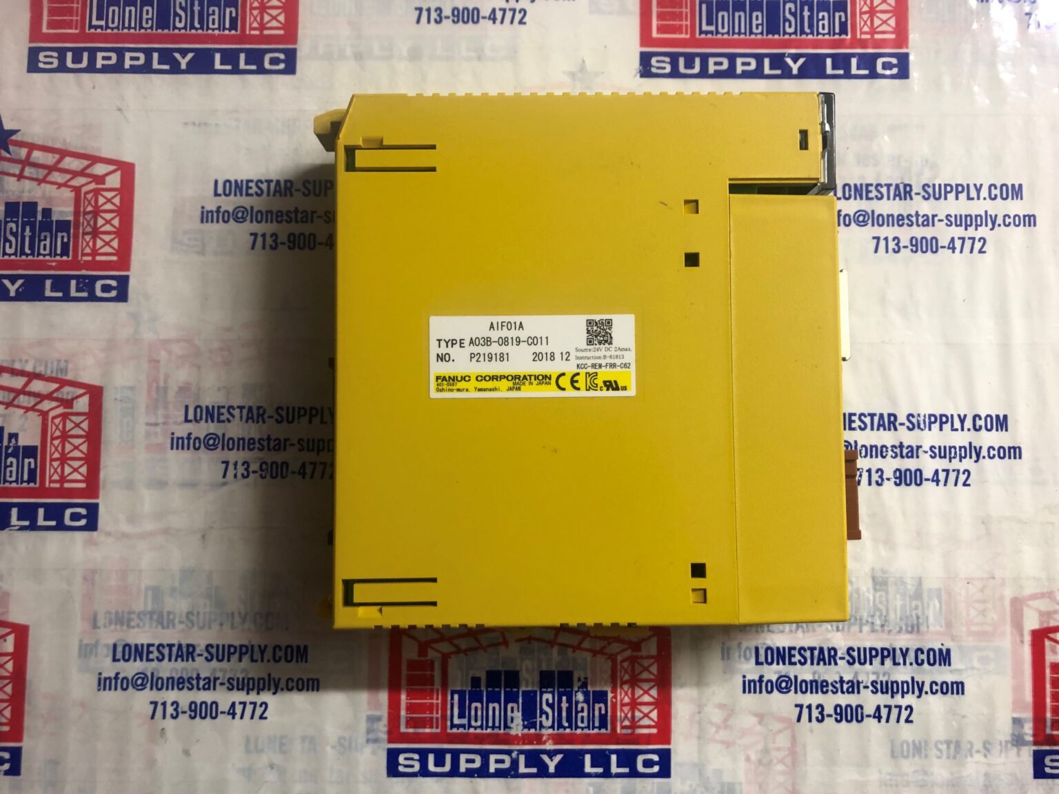 FANUC A03B-0819-C011 AIF01A; I/O INTERFACE MODULE; 24 VDC; 2 AMP MAX ...