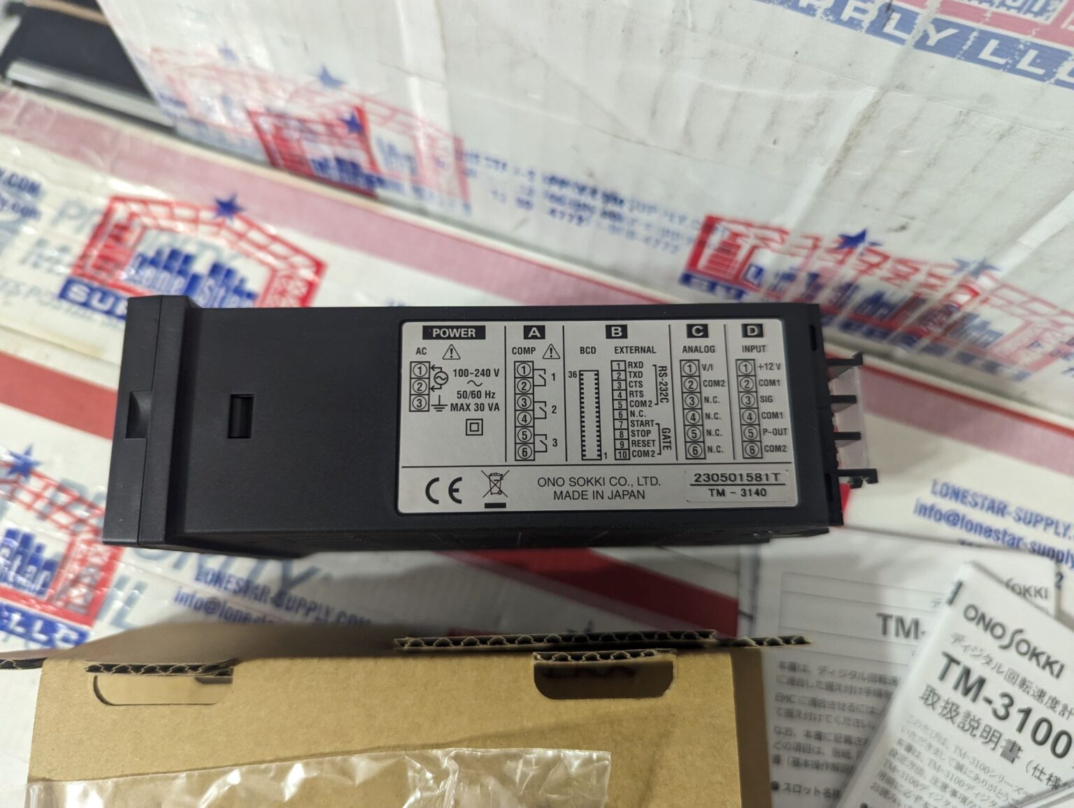 ONOSOKKI TM-3140 Digital Tachometer – Lone Star Supply